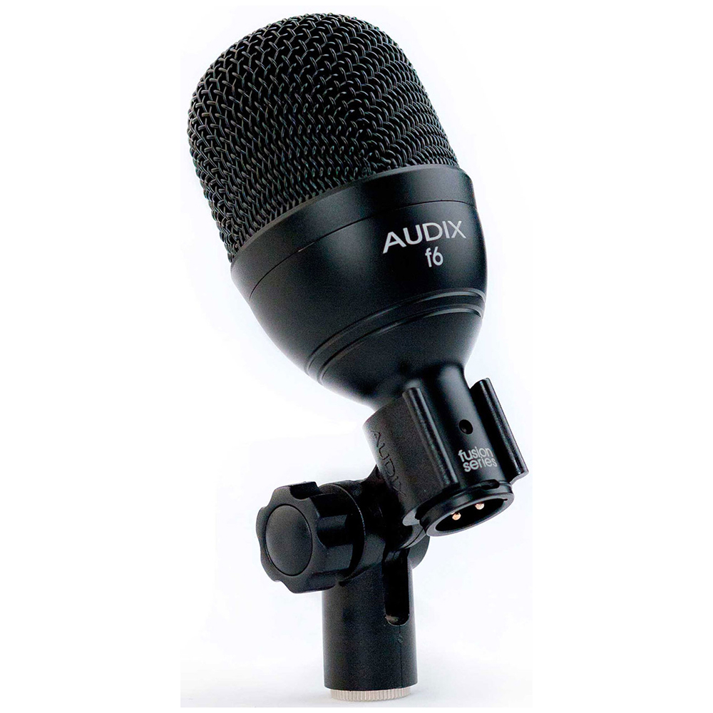 AUDIX FUSION SERIES F6 KICK DRUM MICROFONO PARA BOMBO - Morrison Music.